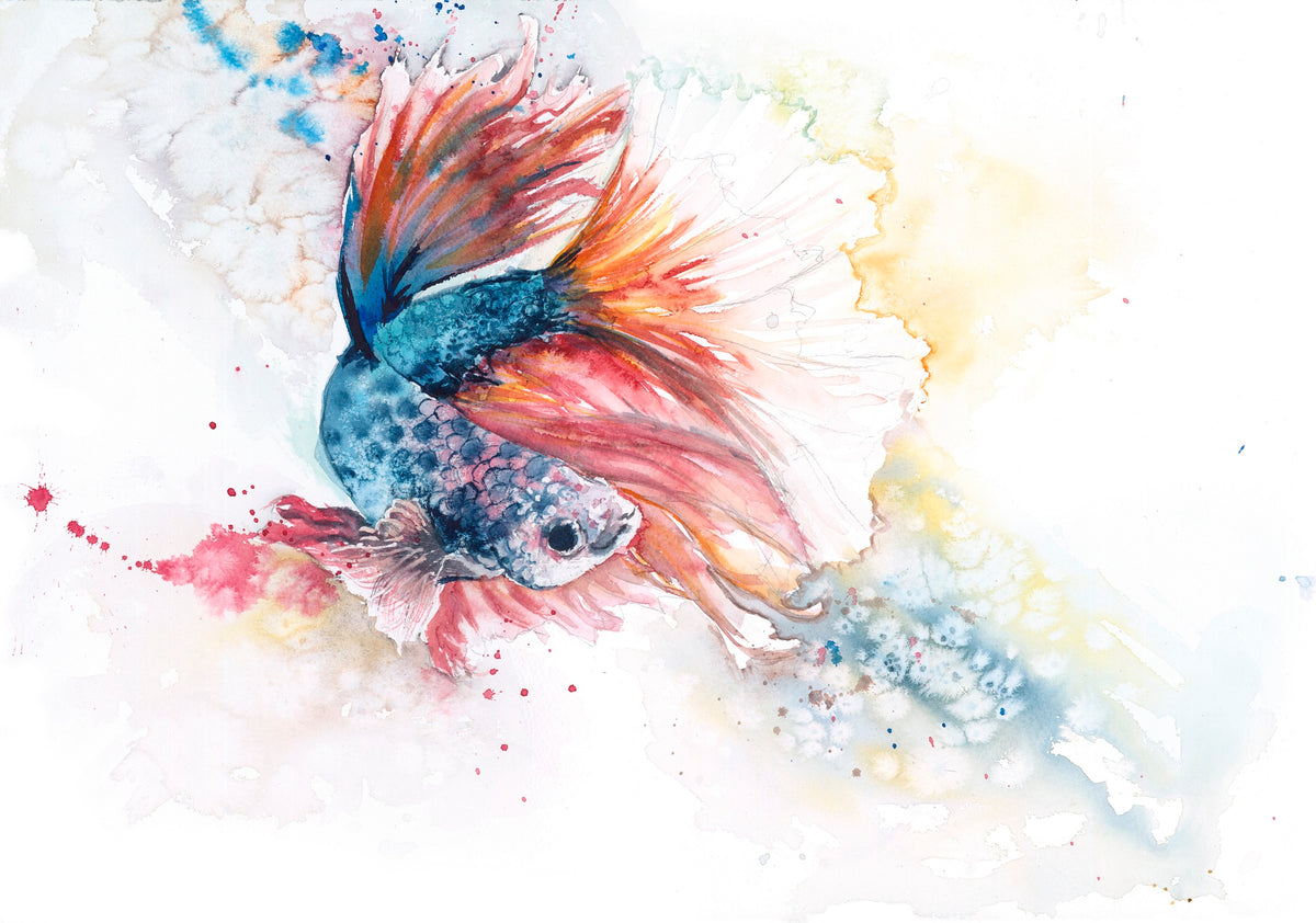 Siamese Fighter 2 – Natalie Bowden Art