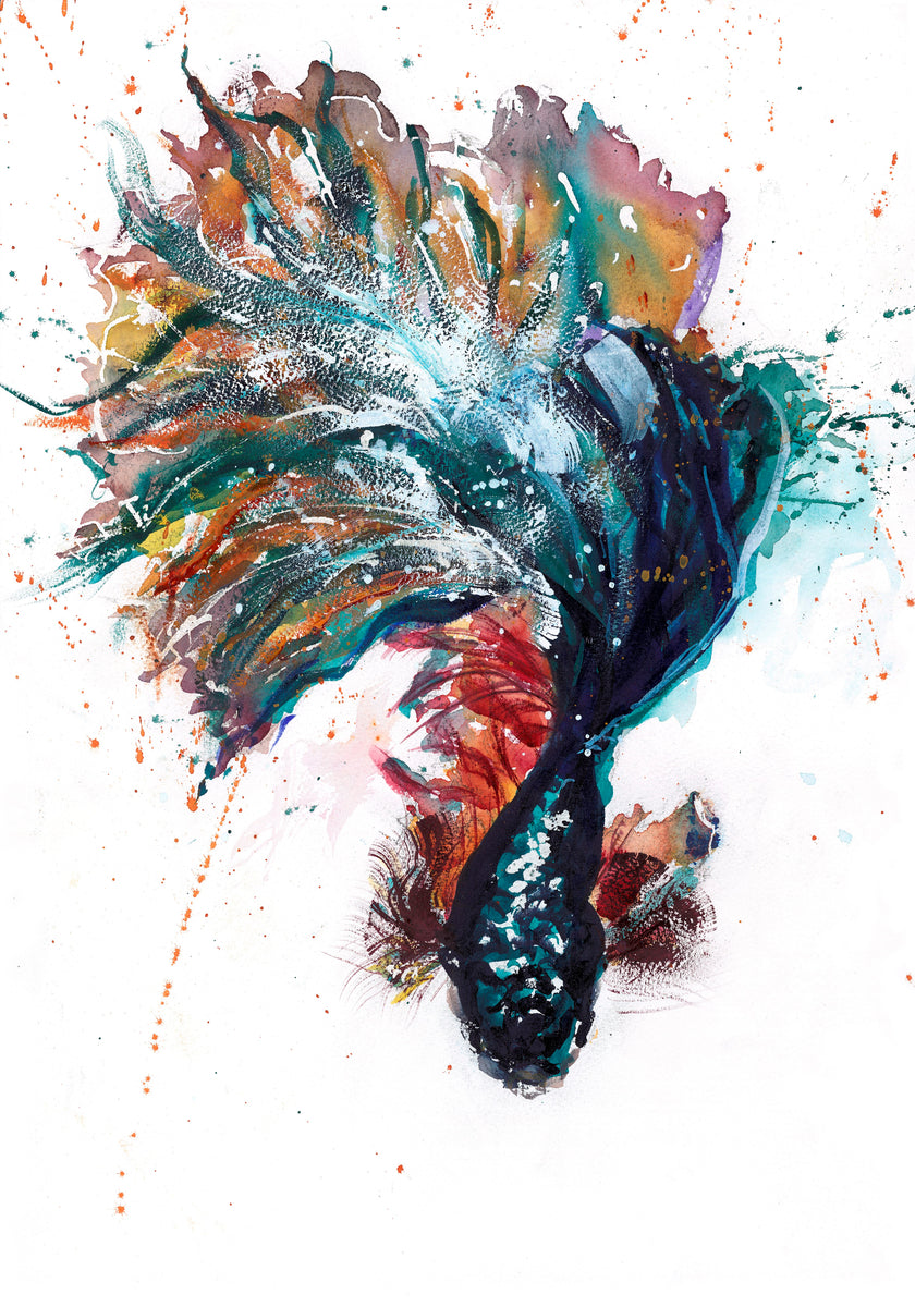 Siamese Fighter 6 – Natalie Bowden Art