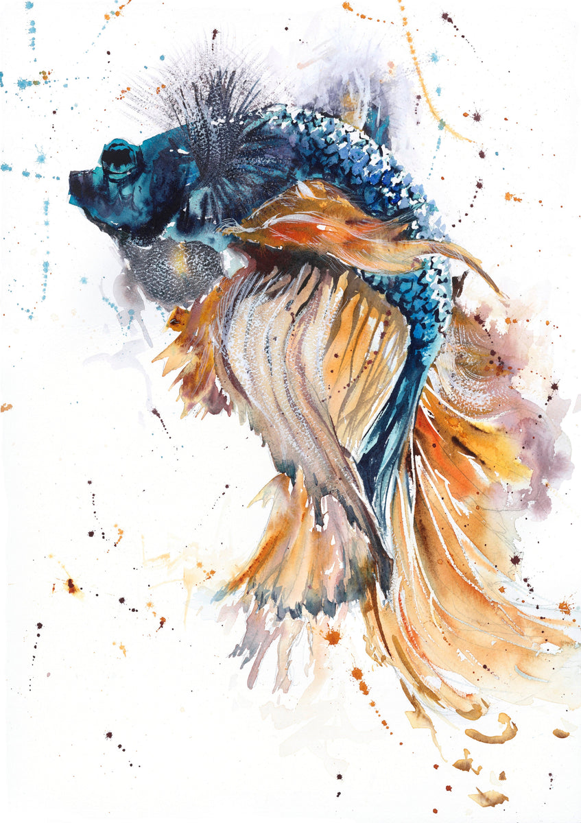 Siamese Fighter 5 – Natalie Bowden Art